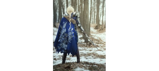 Grey Warden cloak cosplay larp