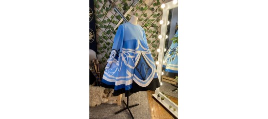 Hydro Abyss Mage from Genshin Impact Cosplay Costume